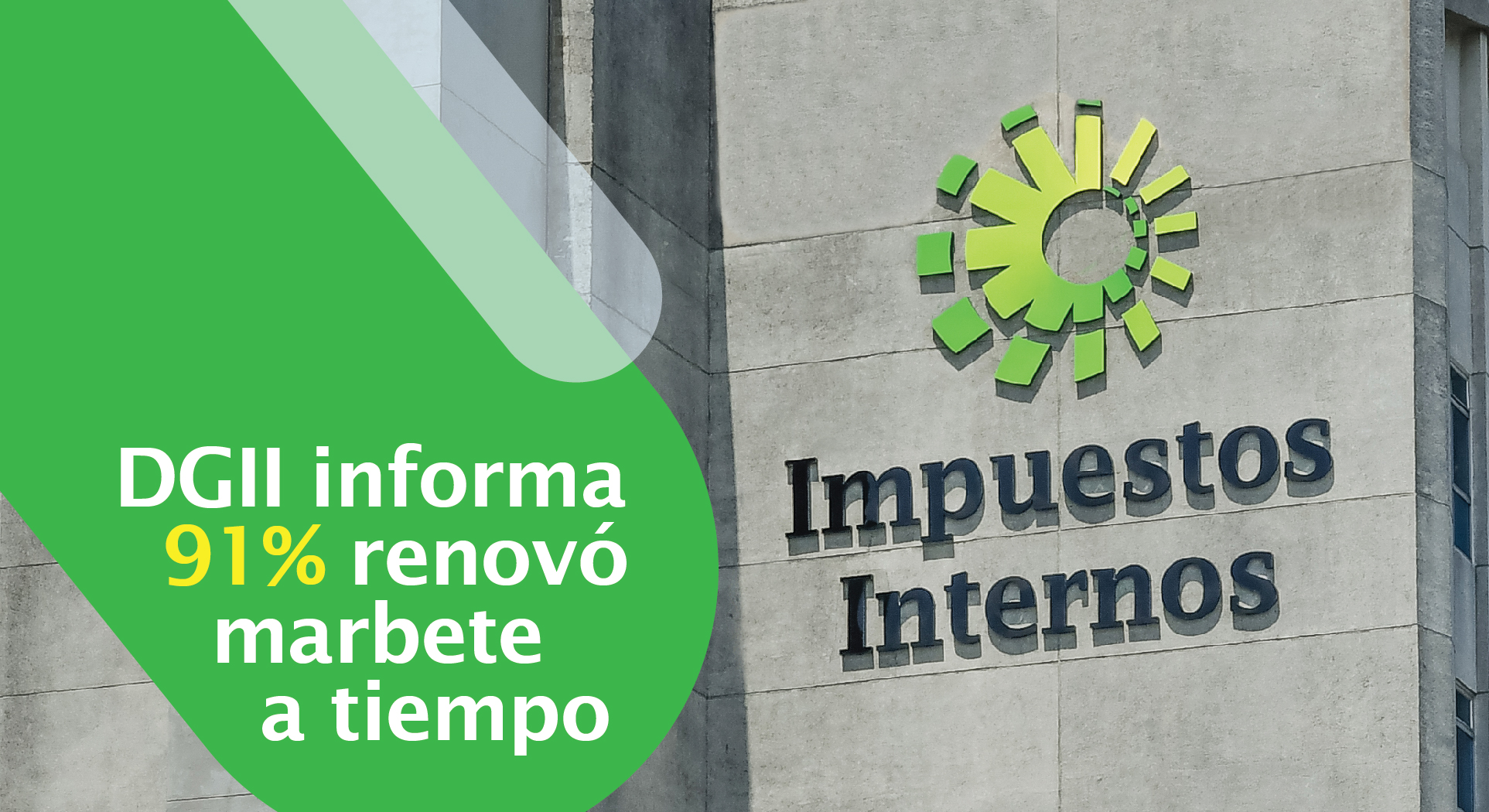 DGII llama a “Montarse en la Ruta” de renovación del marbete 2022-2023